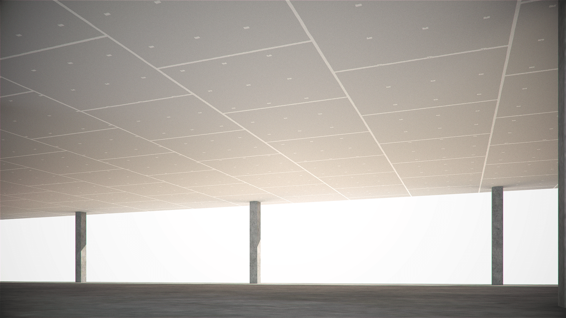 Suspended Ceilings and Slabs Protection